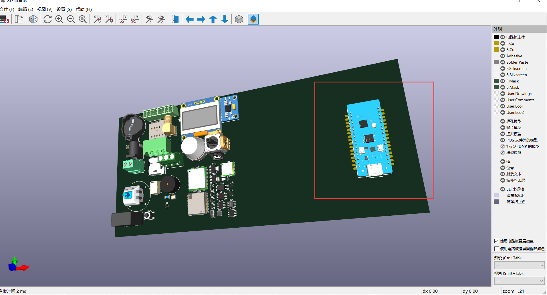 Kicad从立创导入封装和3D文件 | Duruofu's 个人测试